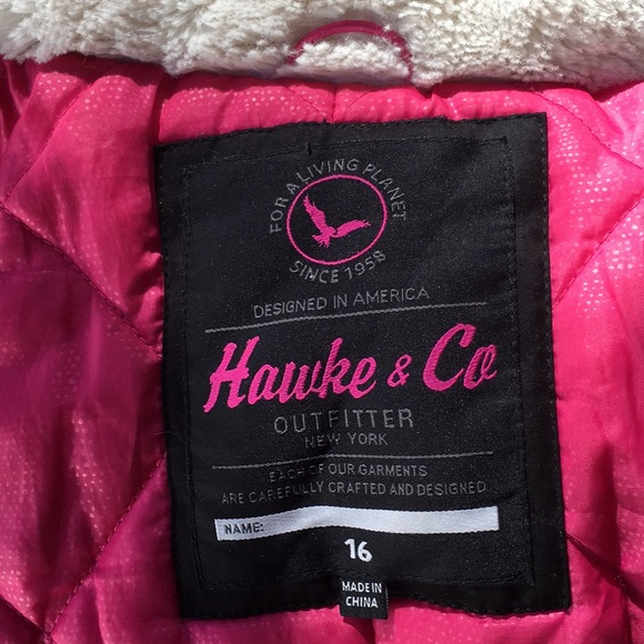 Hawke & Co | Jackets & Coats | Hawke And Company Faux Fur Eskimo Coat ...